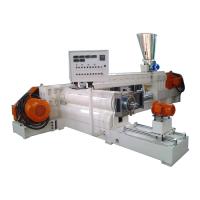 China Two Stage Compounding Extruder Machine for Plastic Shoe Sole Material for sale