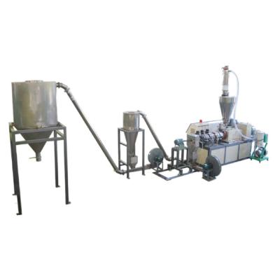 China CE Extruder Parts Auxiliary Machine Air Cooled Die Surface Hot Cutting Pelletizing system for sale