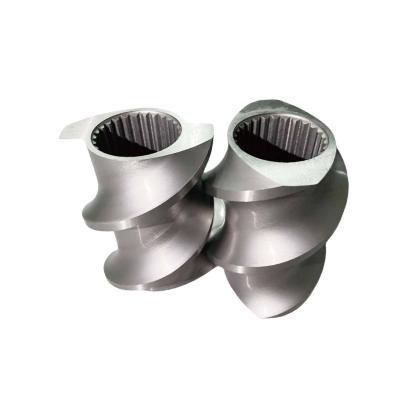 China Kneading Block Shear Elements for Twin Screw Extruder, 30/45/60/90° Mixing Blocks for Polymer Blending for sale