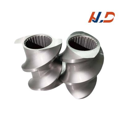 China Forward & Reverse Thread Elements for Twin Screw Extruder, Pressure Building Screw Segments for Extrusion Line for sale