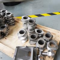 China Large Lead Conveying Thread Elements for Twin Screw Extruder, High Throughput Screw Segments for Feed Section for sale