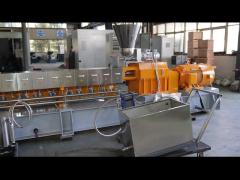 Polymer Additive Color Masterbatch Plastic Compounder Double Screw Extruder