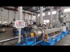 EVA TPR TPE TPV TPU Plastic Pellet Twin Screw Compounding Extruder