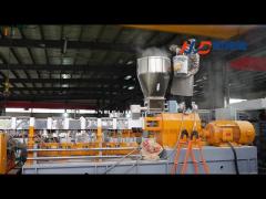 Extrudeuse à deux étages en stock d‘usine pour PP/PE – Machine de granulation de plastique à deux étages