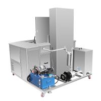 China Automatic Lifting Automobile Engine Ultrasonic Cleaning Machine Timing Heating for sale