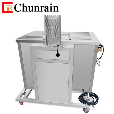 Cina 38-360L Pulizzatore ad ultrasuoni industriali personalizzati con sollevamento per parti metalliche del motore dell'auto in vendita