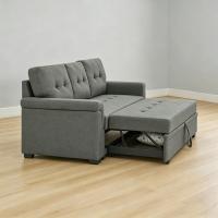 China Compact Size Multi Function Fabric Sleeper Sofa Bed for Student Dormitory Use for sale