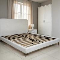 China Functional Fluffy Upholstered Bed Eliminates The Need for Extra Box Spring Support for sale