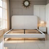 China Chic Soft Upholstered Bed Is a Statement Piece That Elevates Any Bedroom Design for sale