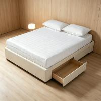 China Functional Bed Equipped with Large Underbed Drawers for sale