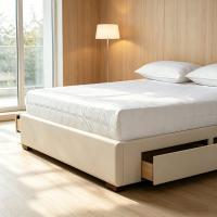 China Premium Bed Equipped with High Capacity Drawers for sale
