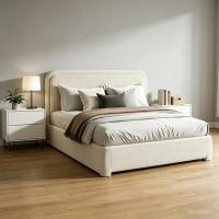 China Premium Wooden King Size Bed with Hydraulic Storage Function for sale