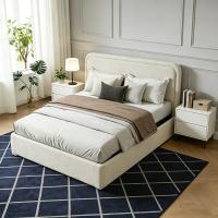 China Premium Wooden King Size Bed with Hydraulic Storage Function for sale