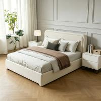 China Premium Wooden King Size Bed with Hydraulic Storage Function for sale