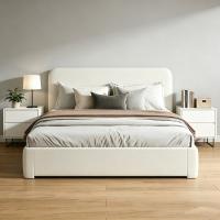China Premium Wooden King Size Bed with Hydraulic Storage Function for sale