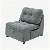China Side-Storage-Pocket Sofa Bed for Household Small-Item Organization Needs for sale