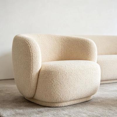 China Gentle Milk Coffee-Colored Cloud Sofa, Versatile Small Apartment Trendy Healing-Style Sofa for sale