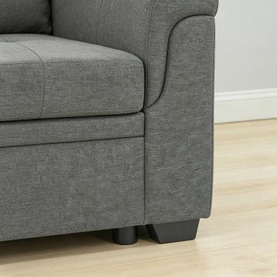 China Hidden Storage Space Fabric Sleeper Sofa Bed for Narrow Balcony Apartment for sale