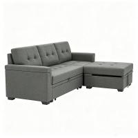 China Lightweight Pull out Tufted Sofa Bed for Balcony Multi Function Furniture for sale