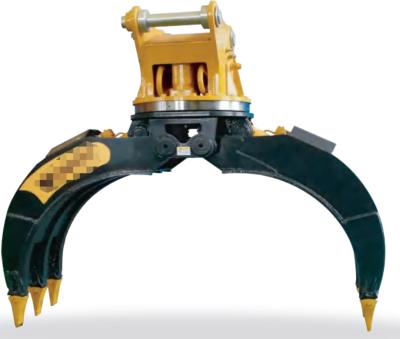 Cina Aggancio per tronchi PC120 PC130 PC150 PC160 PC180 Aggancio idraulico rotativo per escavatori da 12 13 15 16 18 tonnellate in vendita
