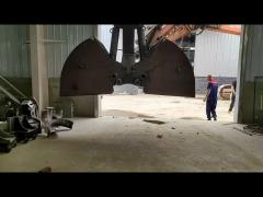 Ausgrabungsgerät Hydraulischer Drehgriff, Ausgrabungsgerät Klemmschalen Eimer Doppelzylinder CAT312 PC200