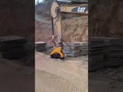 MOUNTED HYDRAULIC EXCAVATORCOMPACTOR VIBRATORY RAMMER FOR DIGGER FORCOMPACTING SOIL TRENCHES AND EMBANKMENT