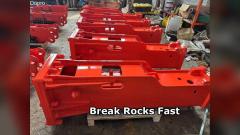 Hydraulic Breaker Hammer Rock Concrete Demolition