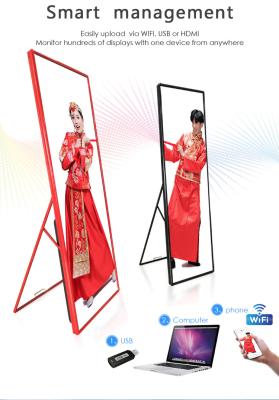 Cina Esposizione commerciale del manifesto di SMD2121 P3mm LED per i negozi a catena in vendita