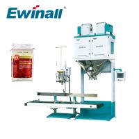 China Automatic Green Bean Rice Packing Machine With Bag Sewing Easy Operation for sale