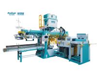 China Double Bag Warehouse Fully Automatic Packaging Machine 5-25KG For Rice Beans for sale