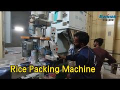 Automatic / Manual Rice Packing Machine Accurate Weight Intelligent