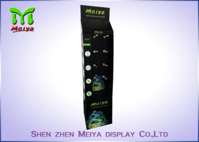 Cina High Performance Cost Ratio Recycled carton material pop up cardboard display stand with hooks in vendita
