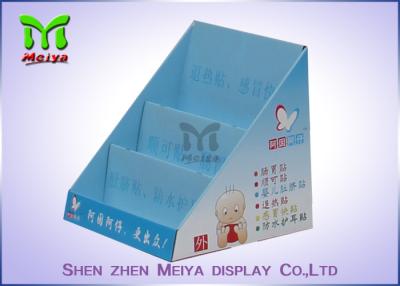 Cina Banco di mostra cosmetico pieghevole della fiera commerciale, esposizione di libro su misura del cartone in vendita