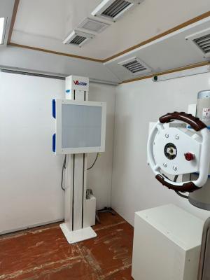 China Portable Radiography Machine with Focal Spot Size 0.6mm, Kv Range 40-120kV, and Rotating Anode X-Ray Tube for sale