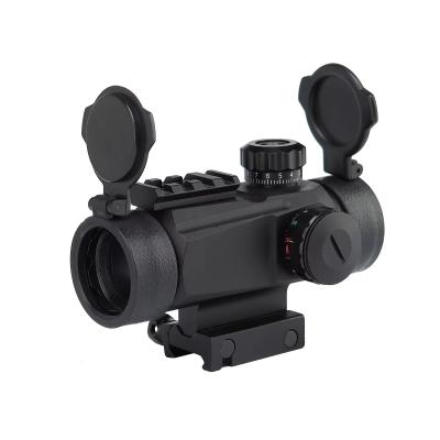 China 35mm Objective Lens Diameter 1x35 Red Dot Sight with 4 Reticle Patterns and Flip Covers for sale