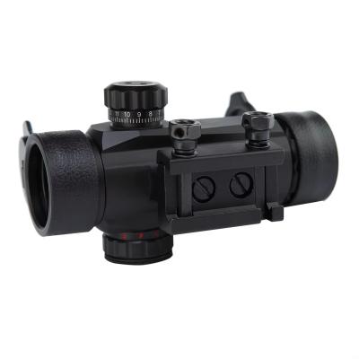 China 35mm Objective Lens Diameter 1x35 Red Dot Sight with 4 Reticle Patterns and Flip Covers for sale