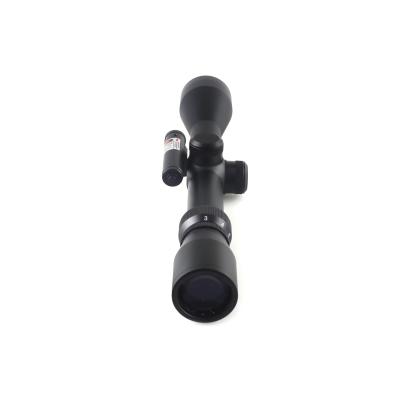 China 310mm Length Optical Hunting Scope 3-9x40 with Small Red Laser and 11mm/22mm Base Width for sale