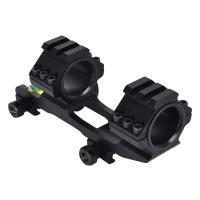 China Scope Mount Matte Black Finish Dual Rings Bubble Level and Angle Indicator for 21mm for sale