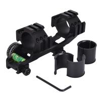 China 22mm Width Dual Ring Scope Mount with Bubble Level and Angle Indicator Center Height 21mm for sale