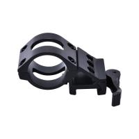 China Quick Detachable Scope Mount 30mm Offset Ring for 21mm Side Mount in Matte Black for sale