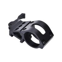 China Quick Detachable Scope Mount 30mm Offset Ring for 21mm Side Mount in Matte Black for sale