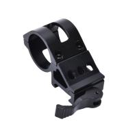China Quick Detachable Scope Mount 30mm Offset Ring for 21mm Side Mount in Matte Black for sale