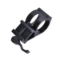 China Quick Detachable Scope Mount 30mm Offset Ring for 21mm Side Mount in Matte Black for sale