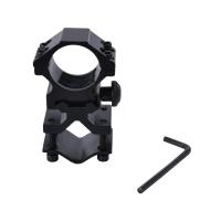 China Maximum Output Power 0 Tactical Accessory 1'' QQ Torchlight Scope Mount Flashlight Mount for sale