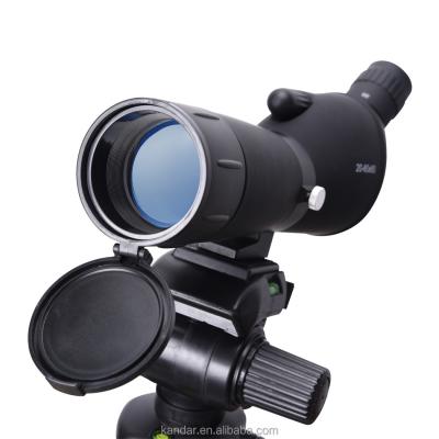 China Dark Green 20-60x60 Waterproof Fogproof Kandar Bird Watching Spotting Scope with Tripod for sale