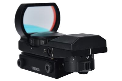 China 11mm/21mm Mount Rood en Groen Verlicht 1X22X33 Tubeless Multi-Reticle Sight Scope Te koop