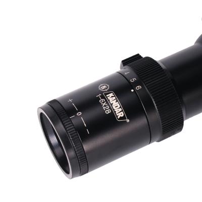 China 1-6x28 IRF Variable Optics FFP Scope for Type Of Reticle BDC and Parallax Setting 100YDS for sale