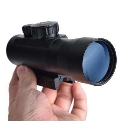 Cina Rilievo oculare gratuito 3X40RD Visione tattica singolo punto rosso e verde con leva per la caccia in vendita