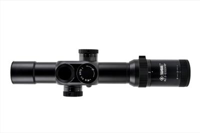 China 35mm KANDAR KZ 2-12x32 Eerste brandpuntvliegtuig jachtscherm met zijfocus glas reticel Te koop