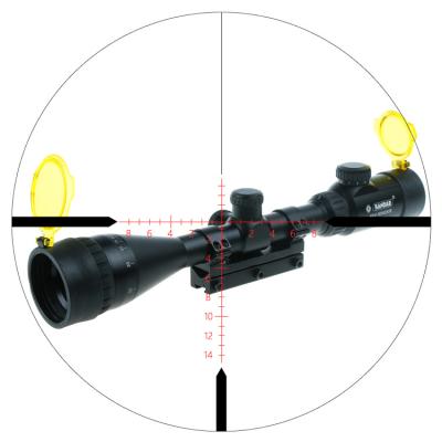 China KH 4-12x42 AOE Scope met 3,5-10,5 mm uitgangspupil en RGB M-Dot-verlichting Te koop